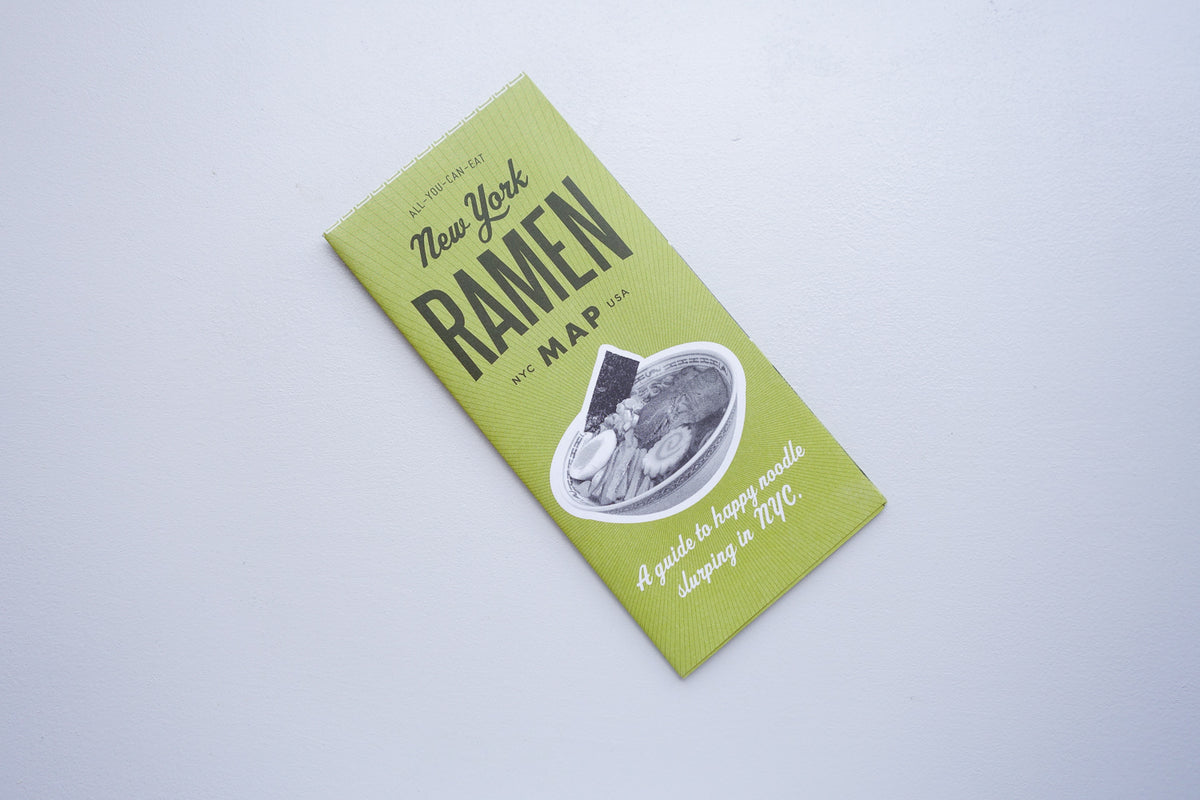 New York Ramen Map / All You Can Eat Press - Utrecht